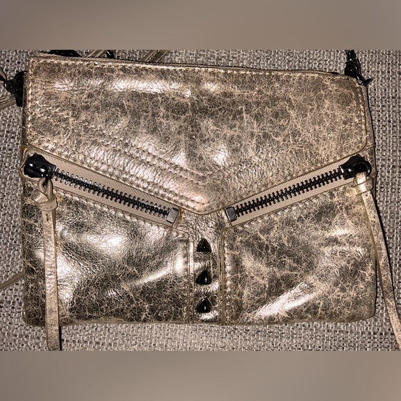 Botkier | Bags | Botkier Metallic Gold Crossbody | Poshmark